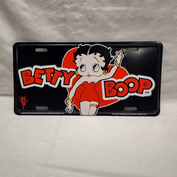 Betty Boop | Other | Betty Boop Car License Plate | Poshmark